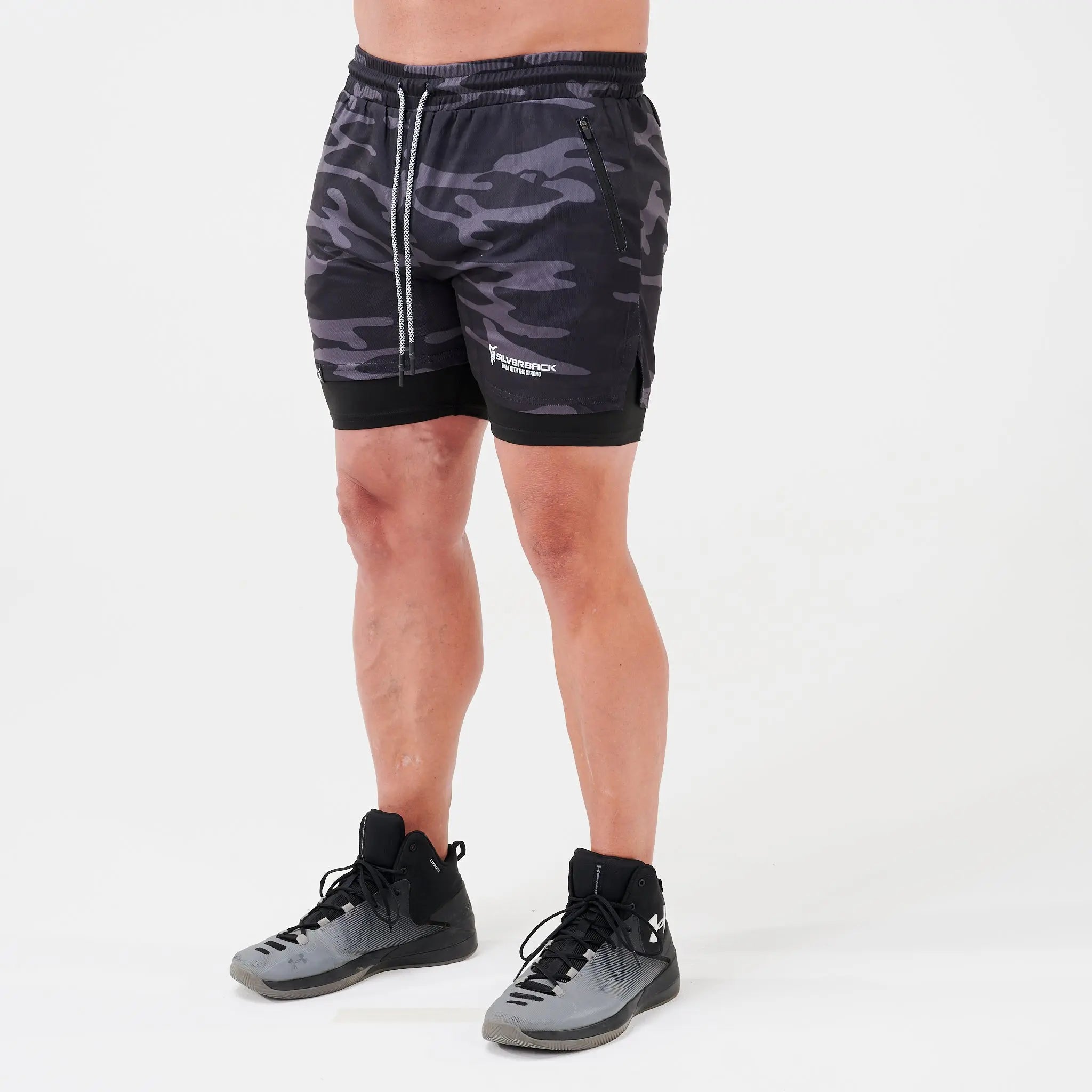 Mens Gym Shorts | Bodybuilding & Lifting Shorts | Silverback Gymwear