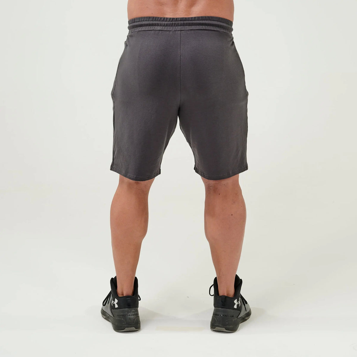 Silverback Crew Training Gym Shorts - Graphite | Silverback Gymwear