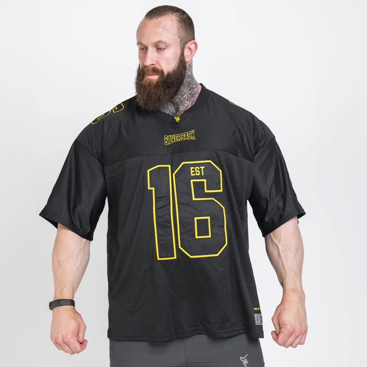 NFL 2.0 Collection Men's - Black/Yellow - Silverback Gymwear