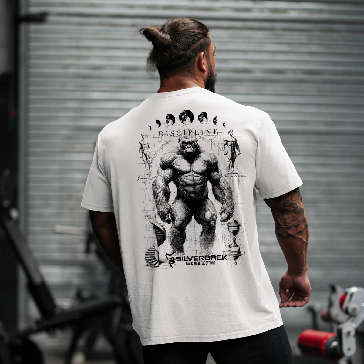 #2 Discipline FOS T-Shirt - Black - Silverback Gymwear