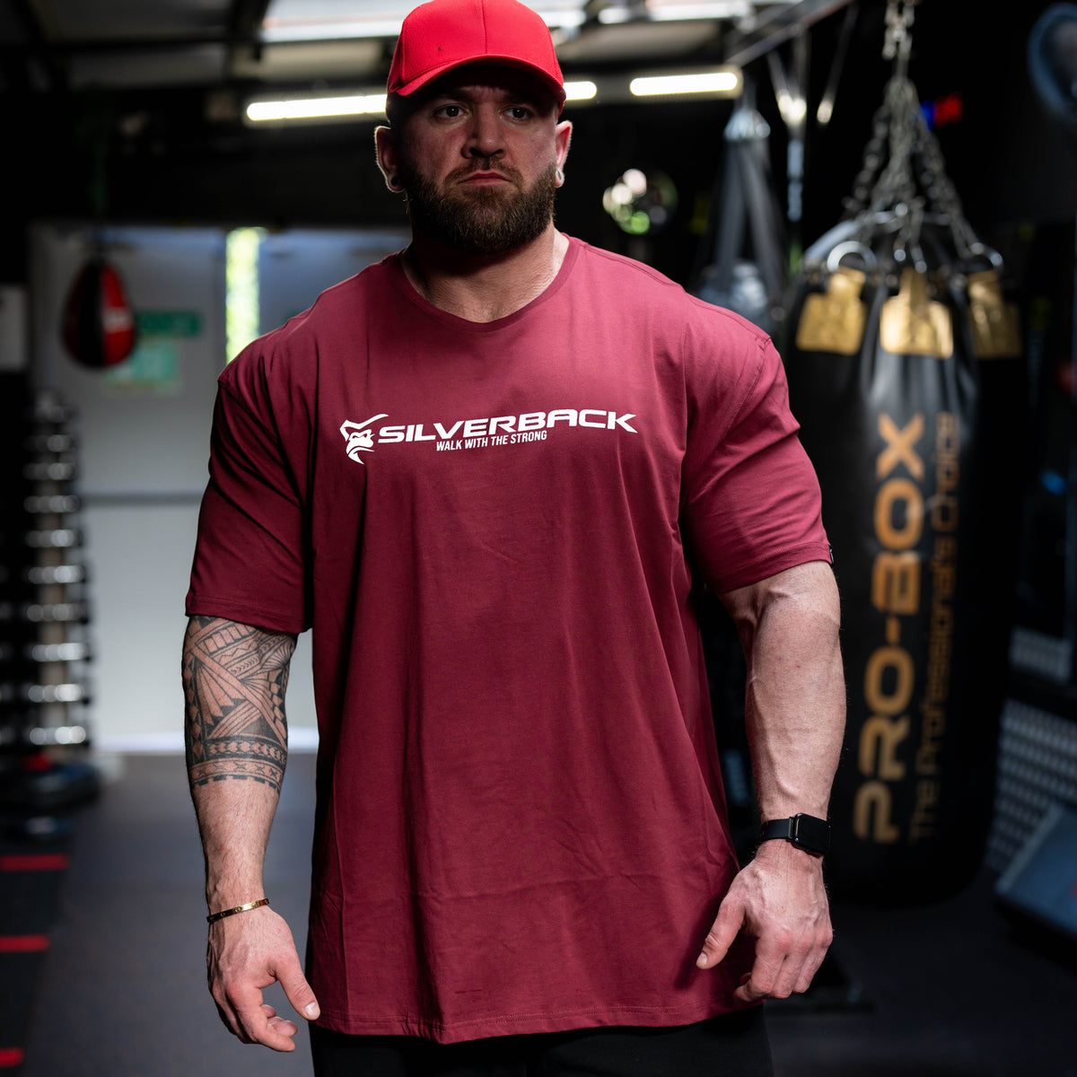 #6 Power FOS T-Shirt - Black - Silverback Gymwear