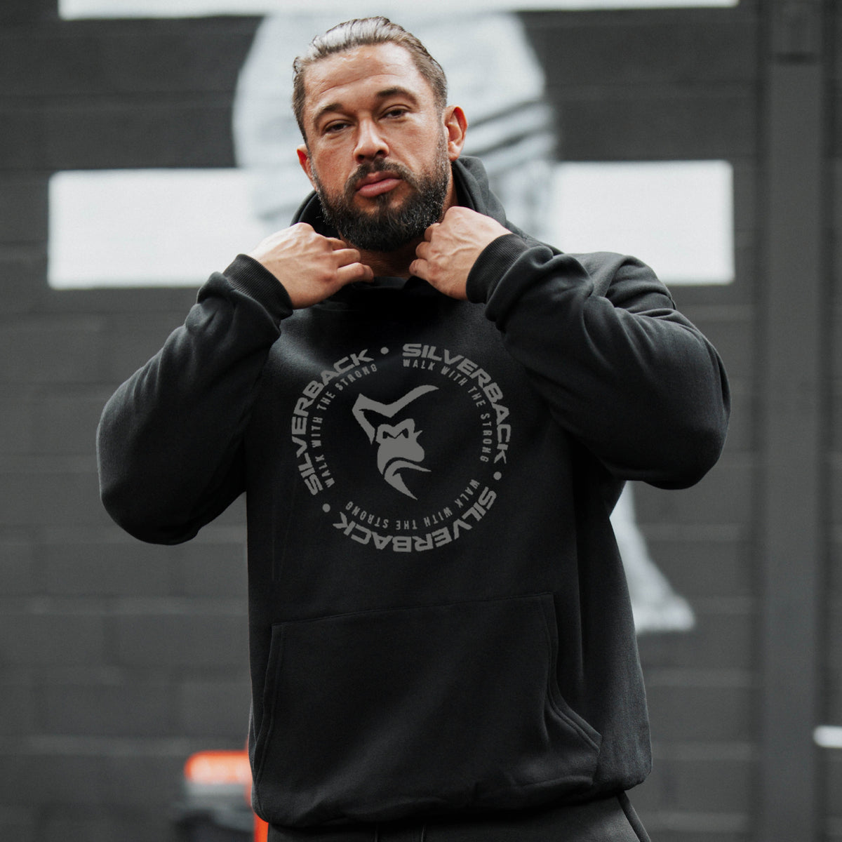 Squat Bench Deadlift - Graphic Heavyweight Oversized Hoodie ...