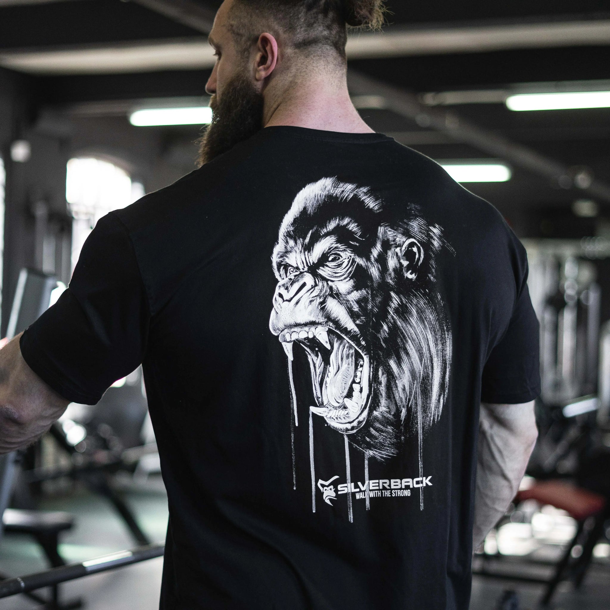 Silverback Alpha Training T-Shirt - Black | Silverback Gymwear