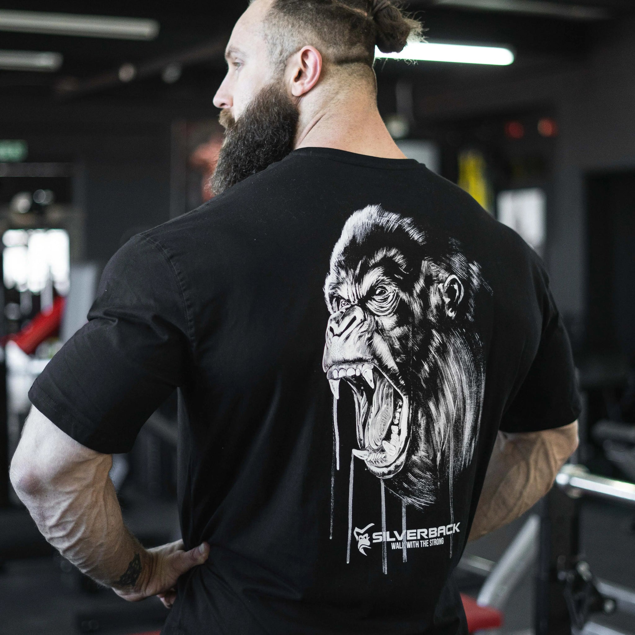 Silverback Alpha Training T-Shirt - Black | Silverback Gymwear
