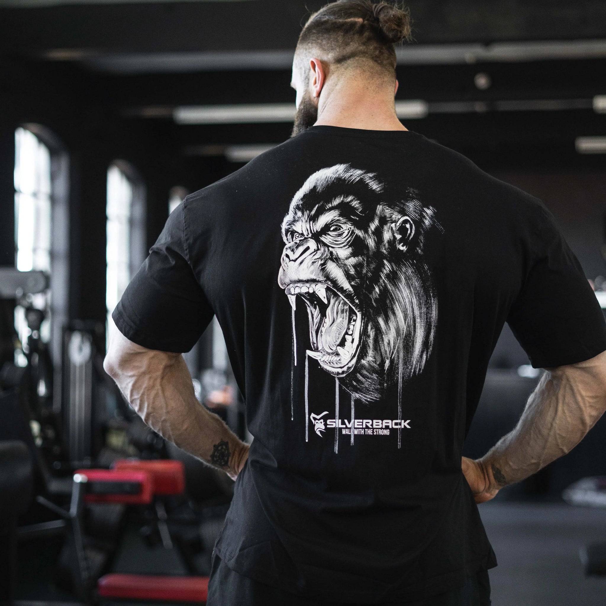 Silverback Alpha Training T-Shirt - Black | Silverback Gymwear